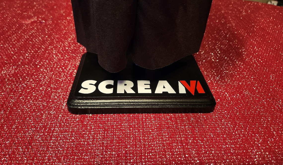 Scream 6 Ghostface Movie Display Head - Etsy