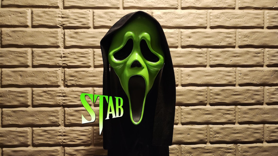 Stab Ghostface Mask Scream Movie - Etsy