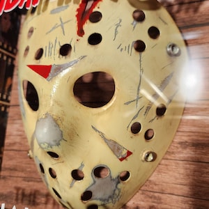 Jason Mask Display Friday the 13th Part 4 the Final Chapter - Etsy