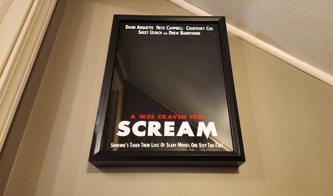 Scream Ghostface Wall Display for Ghostface Mask - Etsy