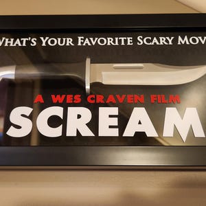 Ghostface Scream Knife Display (version 2) - Etsy