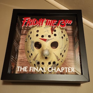 Jason Mask Display Friday the 13th Part 4 the Final Chapter - Etsy