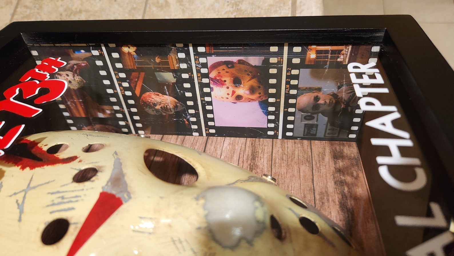 Jason Mask Display Friday the 13th Part 4 the Final Chapter - Etsy