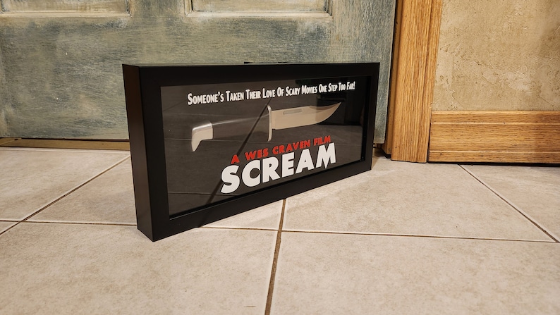 Ghostface Scream Knife Display - Etsy