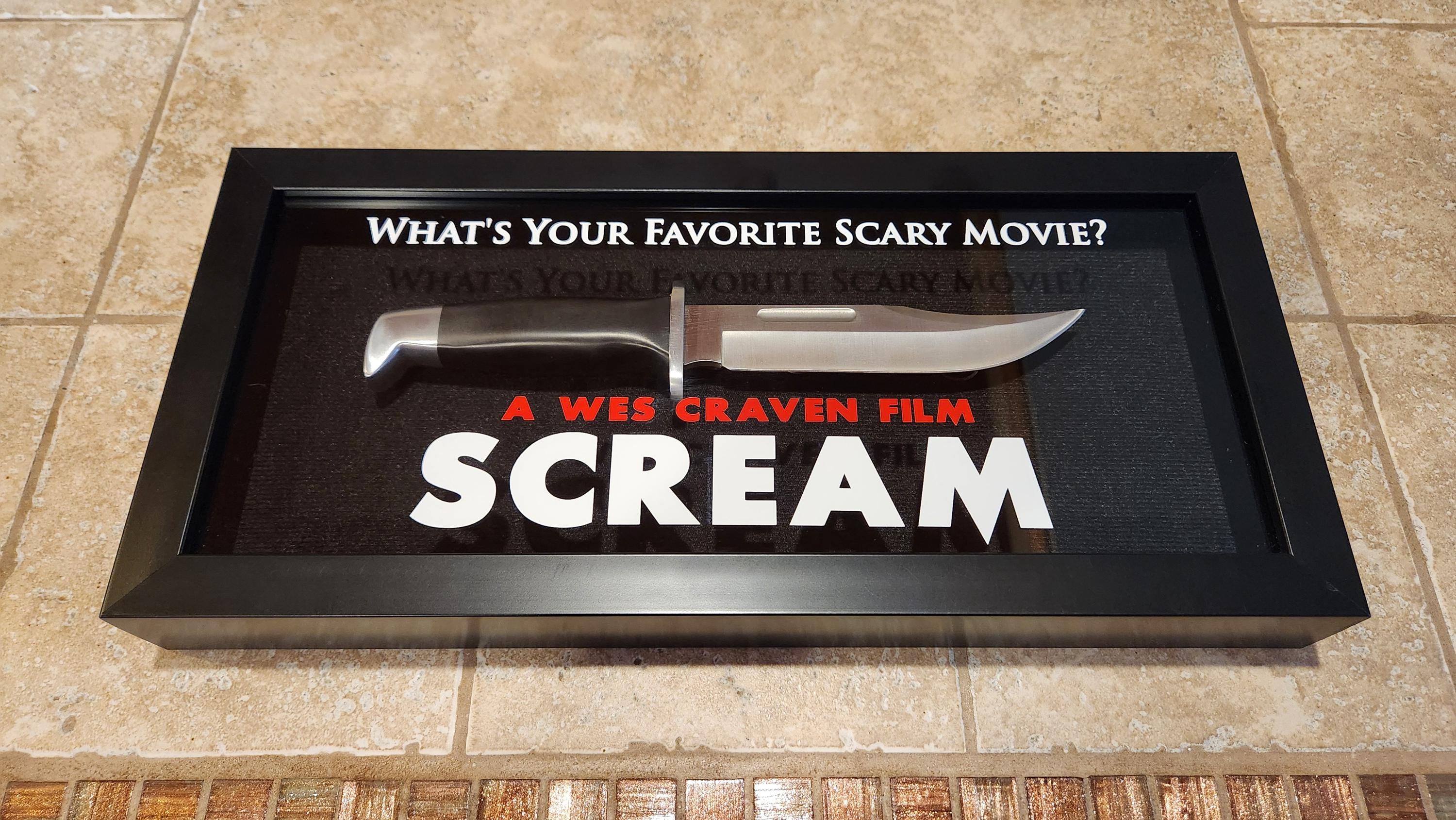 Ghostface Scream Knife Display (version 2) - Etsy