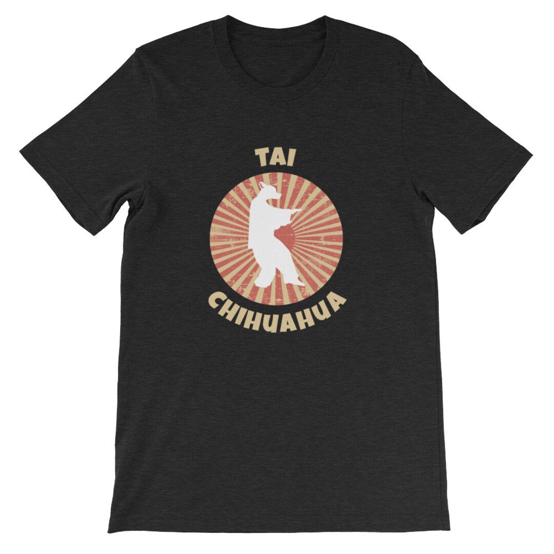Funny Chihuahua T-Shirt Tai Chihuahua Martial Arts Tai Chi - Etsy.de