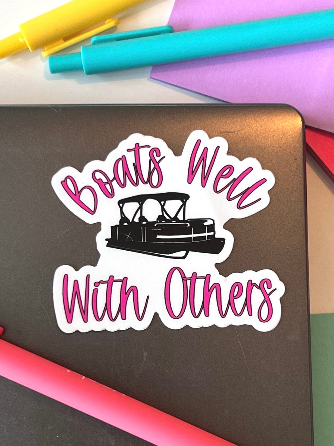 Boating Sticker, Funny Laptop Sticker, Tumbler Snarky Quote Sticker ...