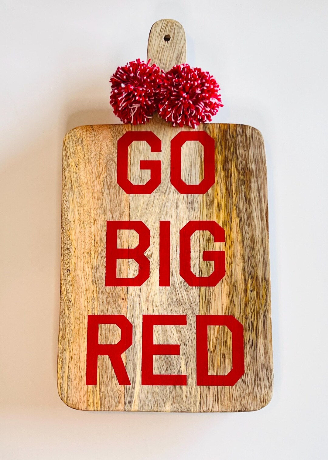 Go Big Red Serving Board - Etsy