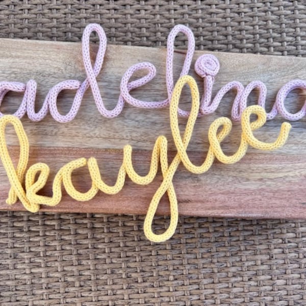 Wire Name Hanger - Etsy