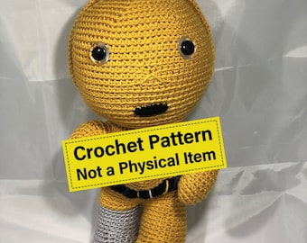 The Astro Mech Robot crochet Pattern | Etsy