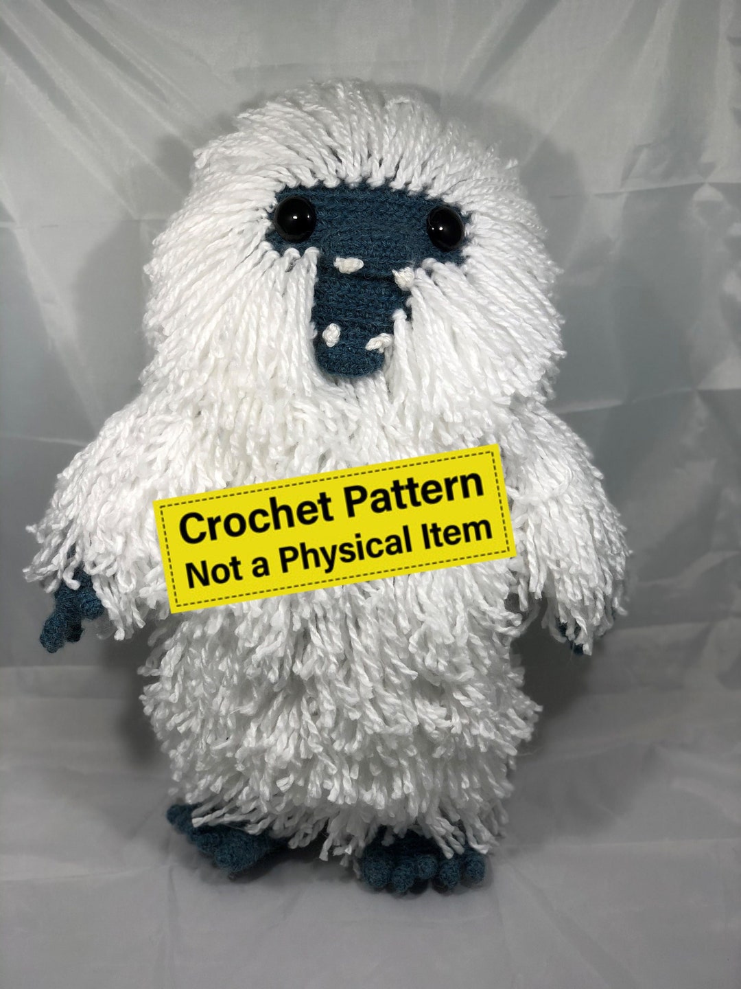 The Yeti (crochet Pattern) - Etsy