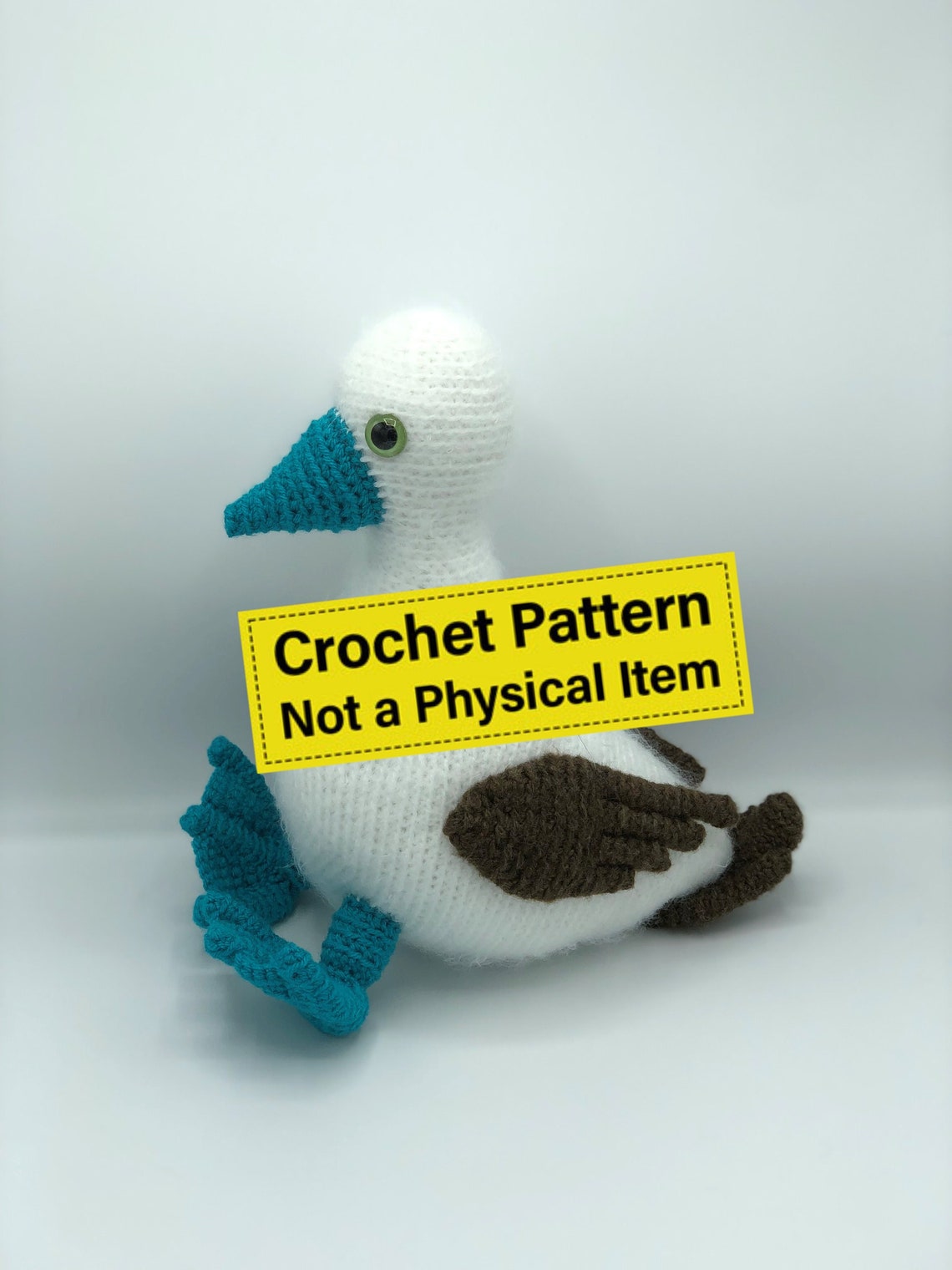 Bobby the Blue-footed Booby (crochet Pattern) - Etsy