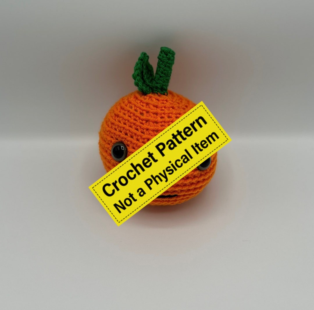 Orson the Orange (crochet Pattern) - Etsy