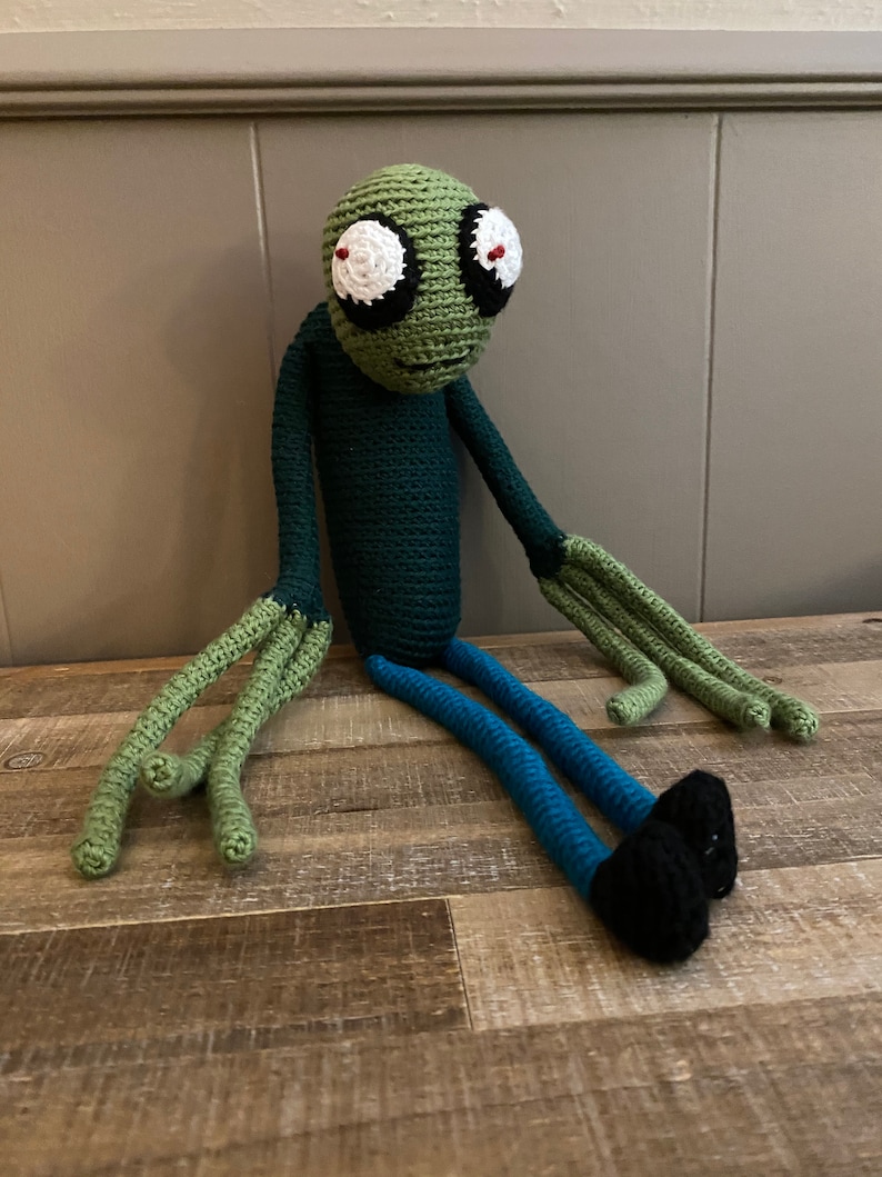 Salad Fingers crochet Pattern - Etsy UK