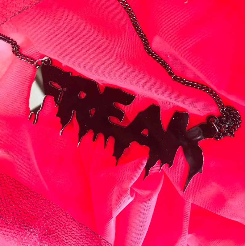 Gothic FREAK Halskette Halloween Horror Choker Punk Halskette - Etsy.de