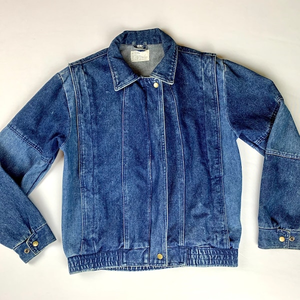 80s Denim Jacket - Etsy