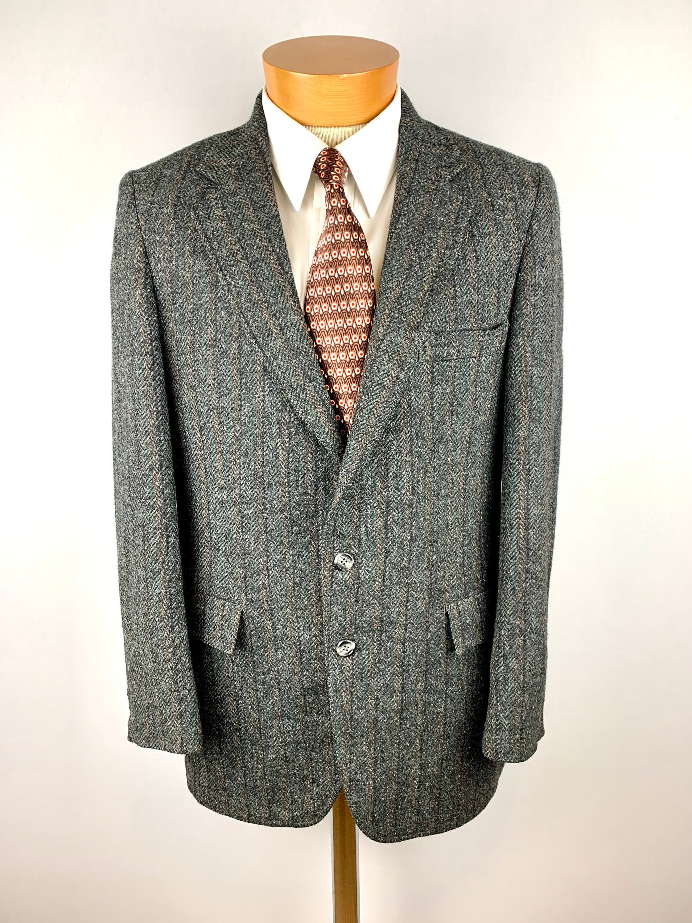 Mens Long Suit Coat - Etsy