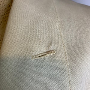 Vintage 50s Shawl Collar One- Button Linen Sports Coat 40L - Etsy