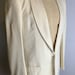 Vintage 50s Shawl Collar One- Button Linen Sports Coat 40L - Etsy