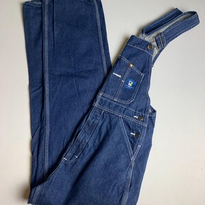 Original Real Work Wear Denim Overalls 34 Waist X 36-1/2” Inseam - Etsy