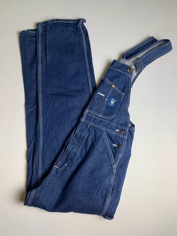 Original Real Work Wear Denim Overalls 34 Waist x 36-… - Gem