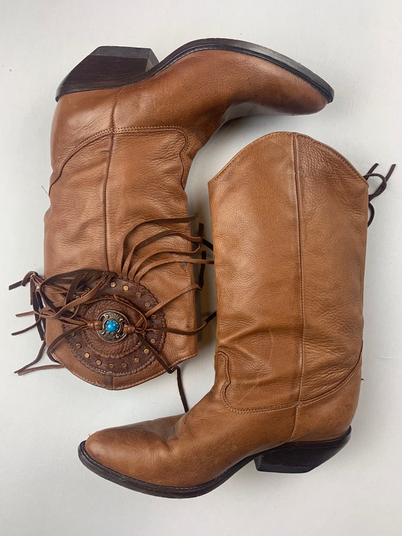 Vintage zodiac leather boots 60 photos - Astrologytoyou.com