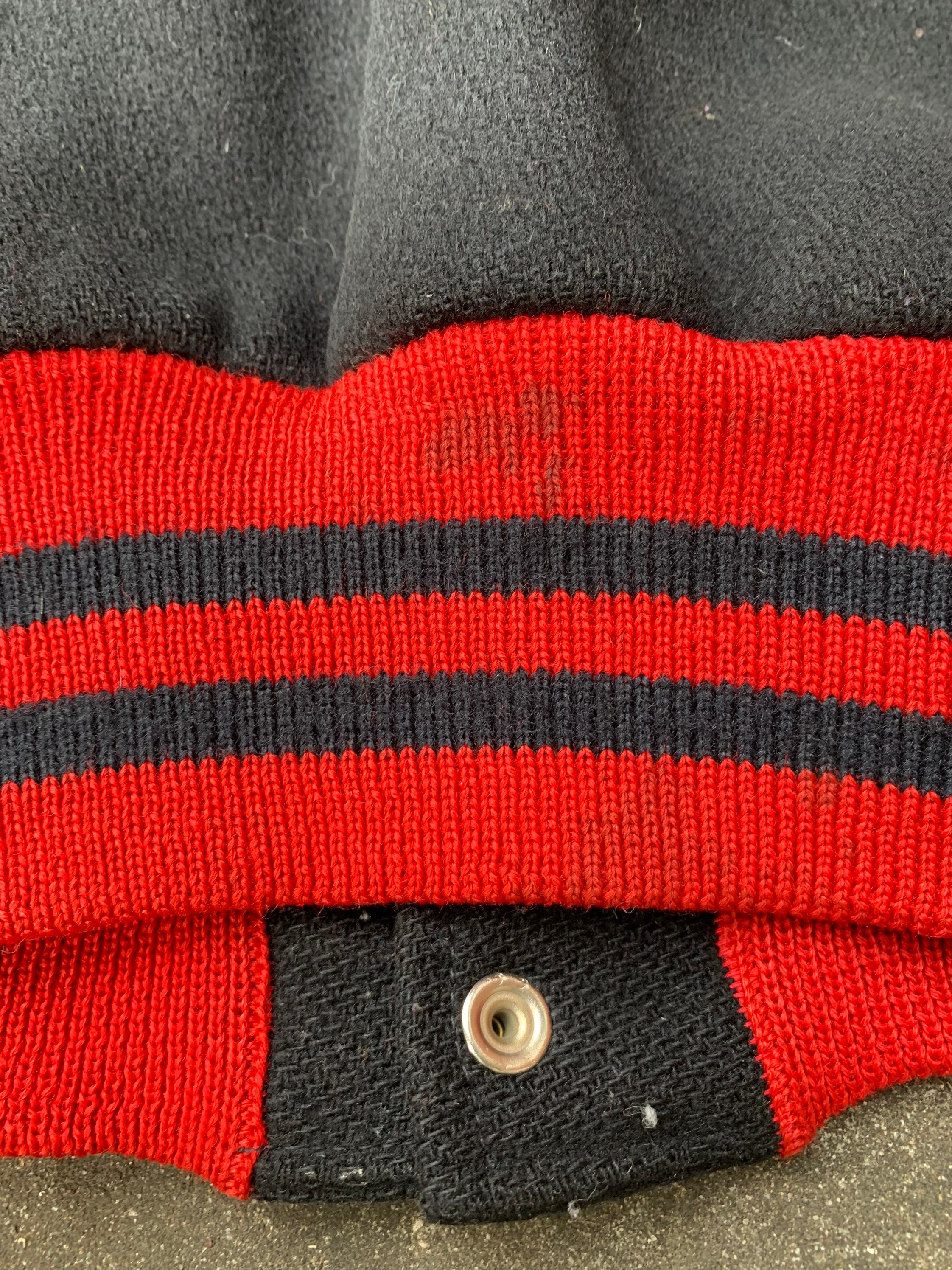 Vintage Men's Red & Black Varsity Lettermen Jacket - Etsy Vintage Men's Red & Black Varsity Lettermen Jacket - Etsy