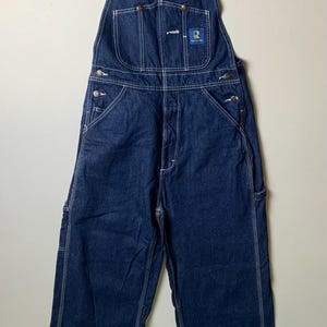 Original Real Work Wear Denim Overalls 34 Waist X 36-1/2” Inseam - Etsy