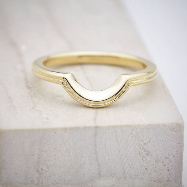 Curved Band - Etsy
