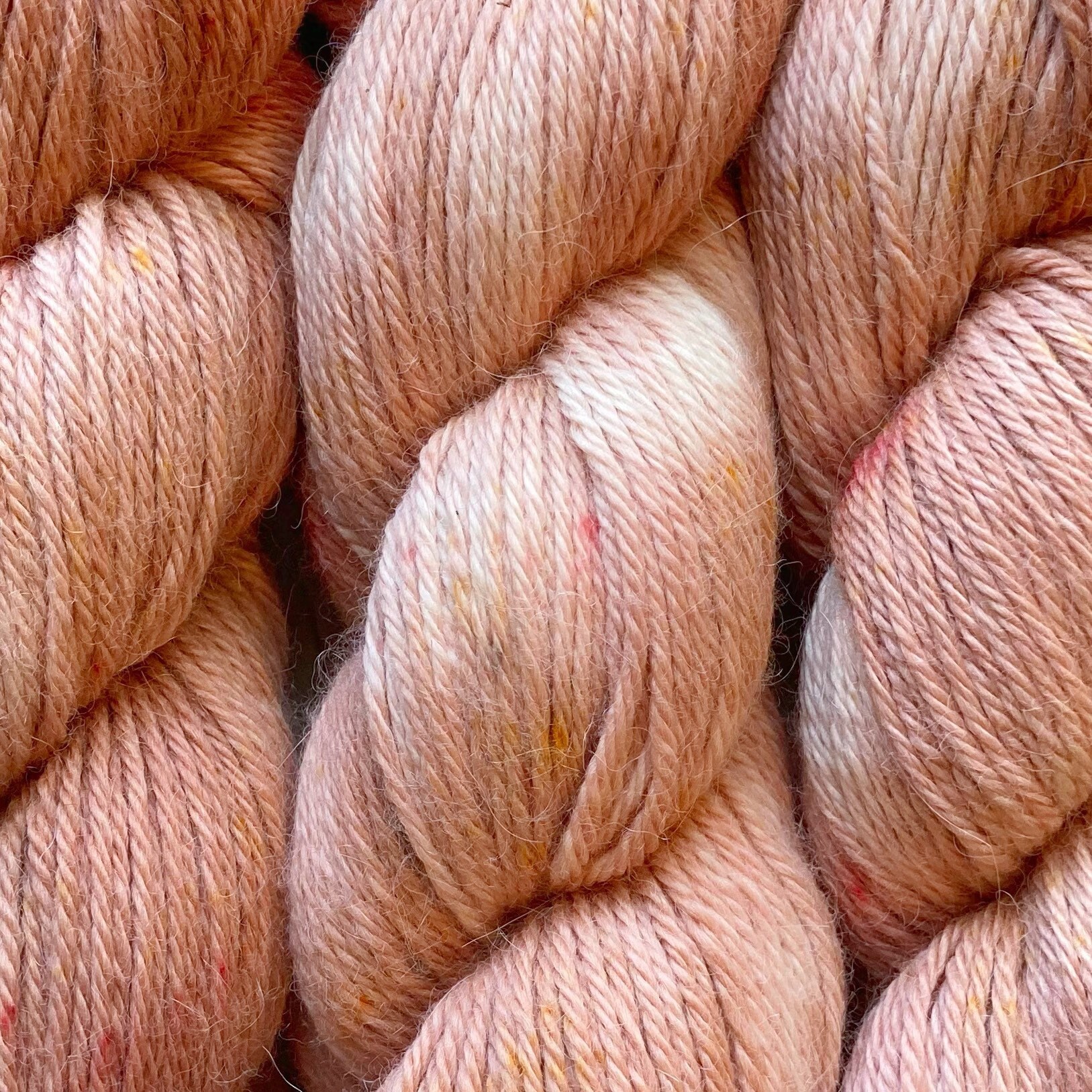 Orange Alpaca Fiber Dyed Materials Roving etna.com.pe