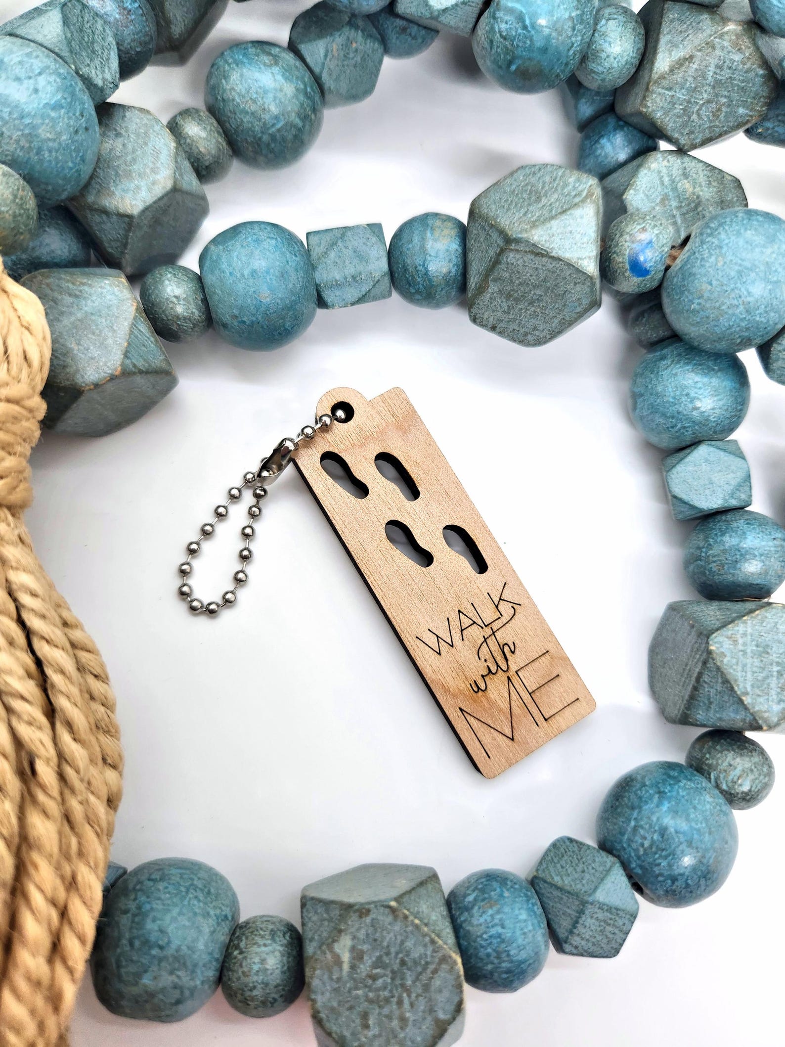 Set of 5 or 10, Laser Cut Wood Keychain: LDS Youth Theme 2026, "walk ...