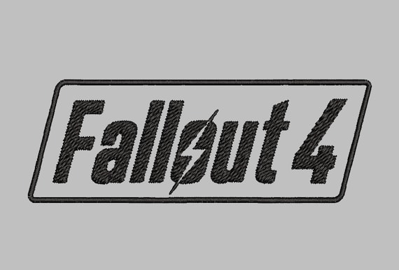 Fallout 4 Logo Embroidery Files | Etsy