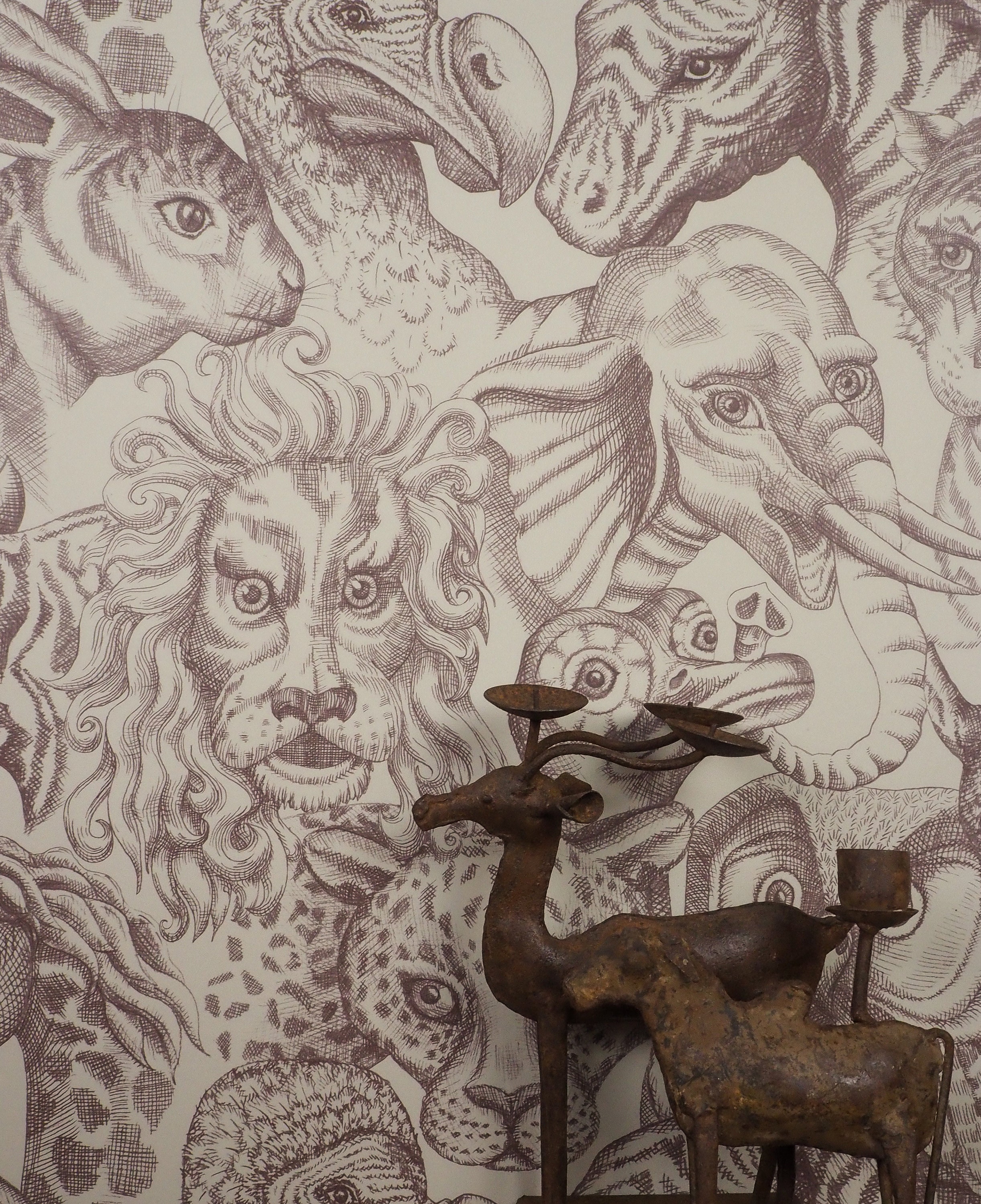 Rara off White Wallpaper *A4 SAMPLE* - Etsy