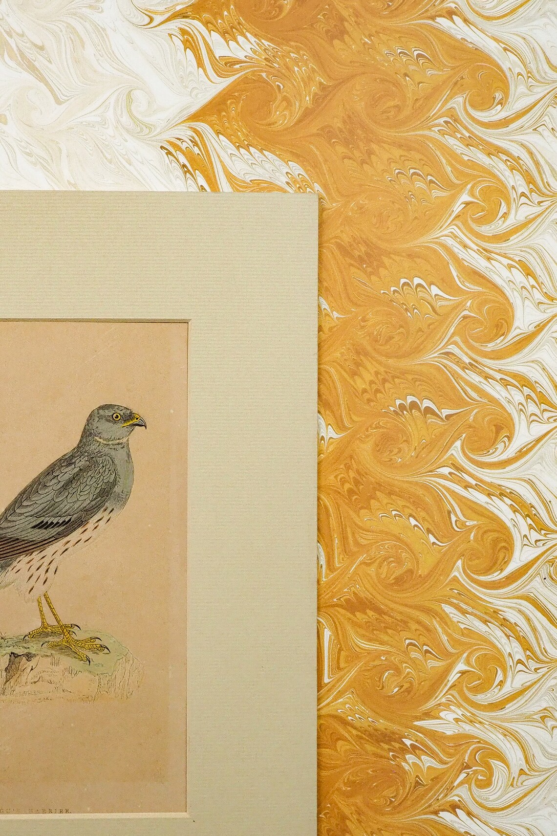 Azure Main Gold Wallpaper *A4 SAMPLE* - Etsy