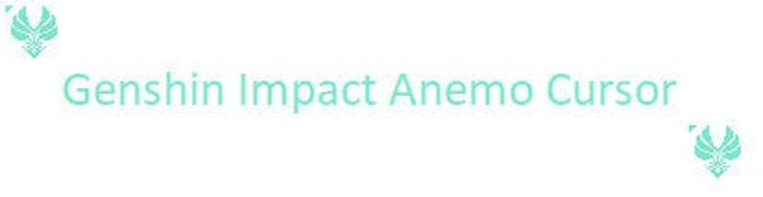 Genshin Impact Anemo Mouse Cursor - Etsy