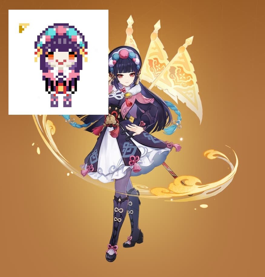 Genshin Impact Yun Jin Mouse Cursor - Etsy