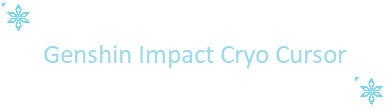 Genshin Impact Cryo Mouse Cursor - Etsy