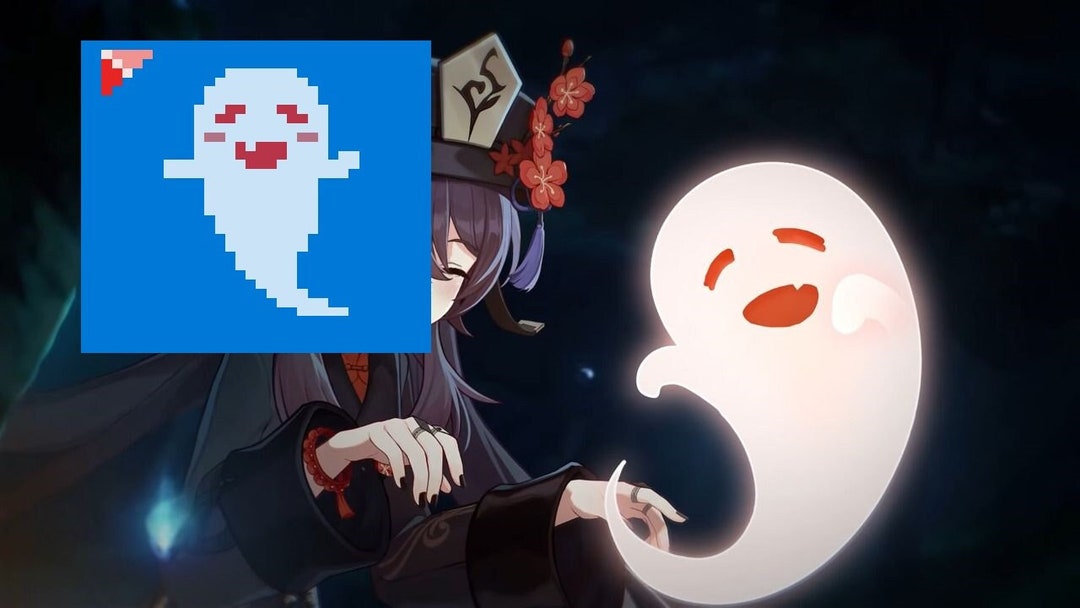 Genshin Impact Hu Taos Ghost Semi Transparent Mouse Cursor - Etsy