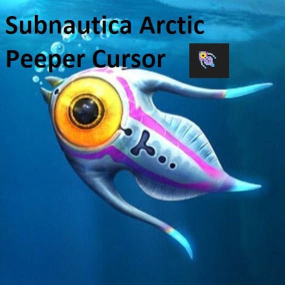 Subnautica Arctic Peeper Mouse Cursor - Etsy