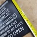 Police Box Door Sign 9.5 X 7 In. black and White 3d Printed - Etsy
