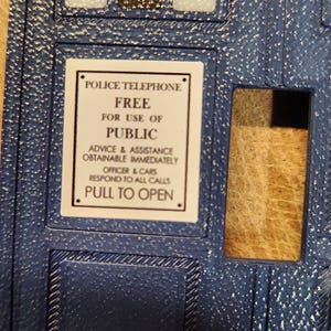 Police Box Light Switch Cover Classic Updated (3d Printed) - Etsy