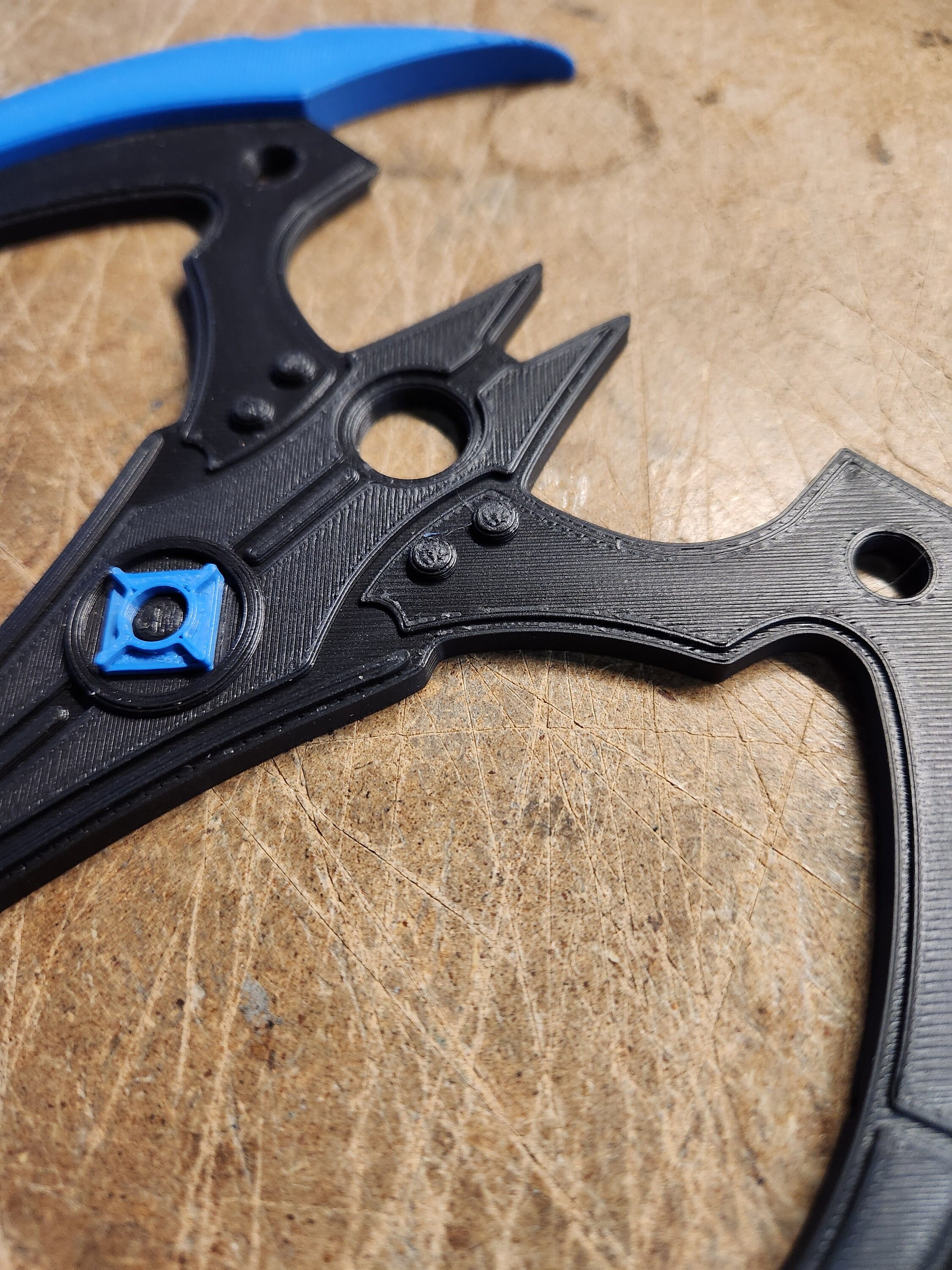 Future Knight Boomerang (3d Printed Single Print Multi Colors) - Etsy