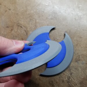 Night Disk 3d Printed Multi Color Print - Etsy