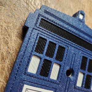 Police Box Light Switch Cover Classic Updated 3d Printed - Etsy