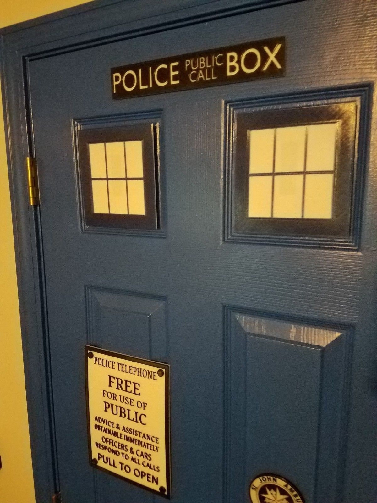 Police Box Door Windows 3d Printed | Etsy