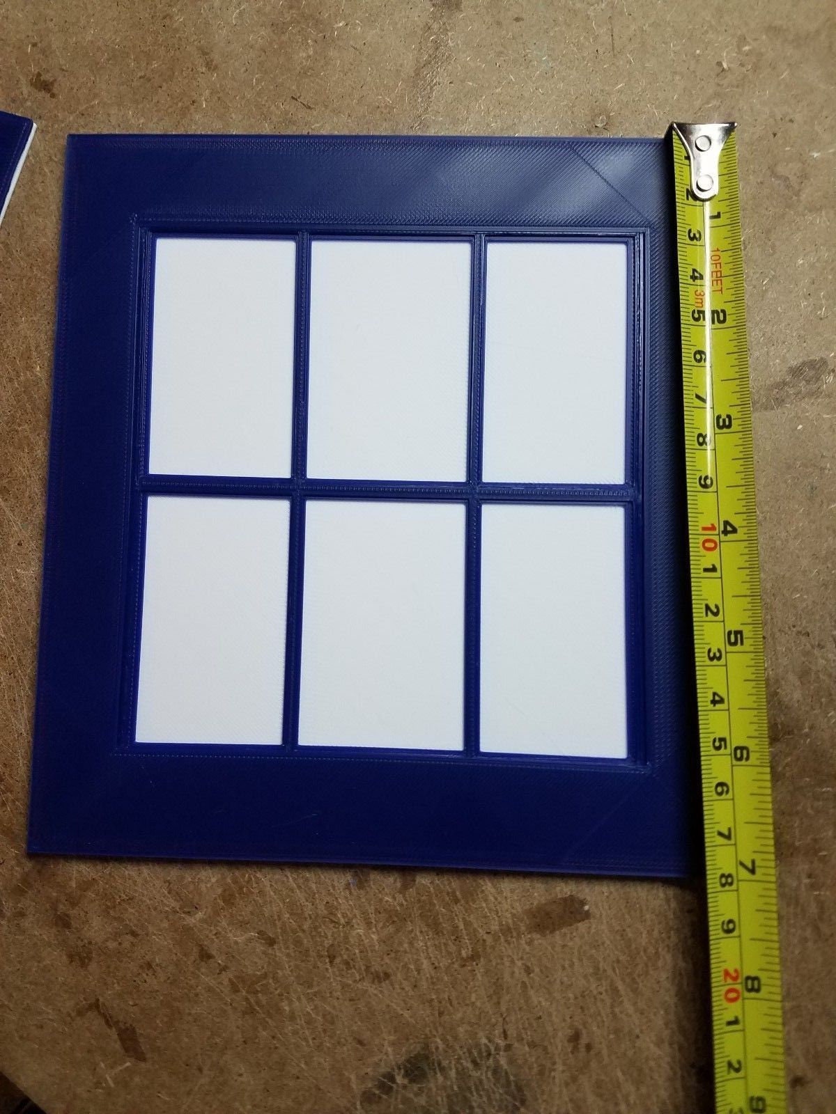 Police Box Door Windows 3d Printed | Etsy