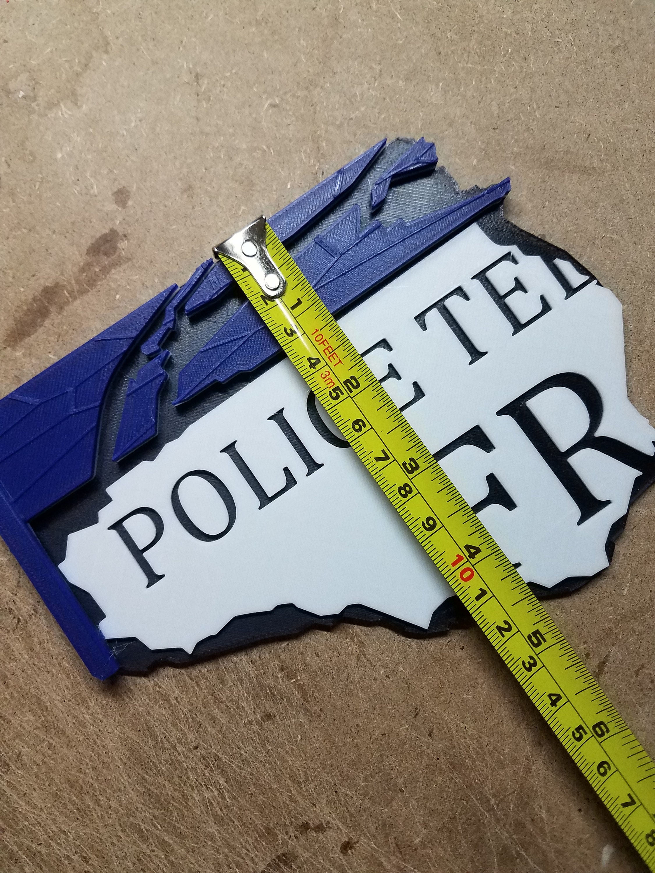 TARDIS Piece From the Time Crack 3d Printed | Etsy