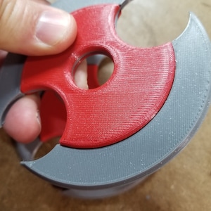 Night Disk 3d Printed Multi Color Print - Etsy