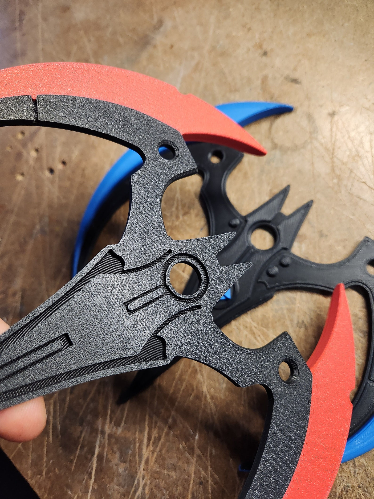 Future Knight Boomerang (3d Printed Single Print Multi Colors) - Etsy