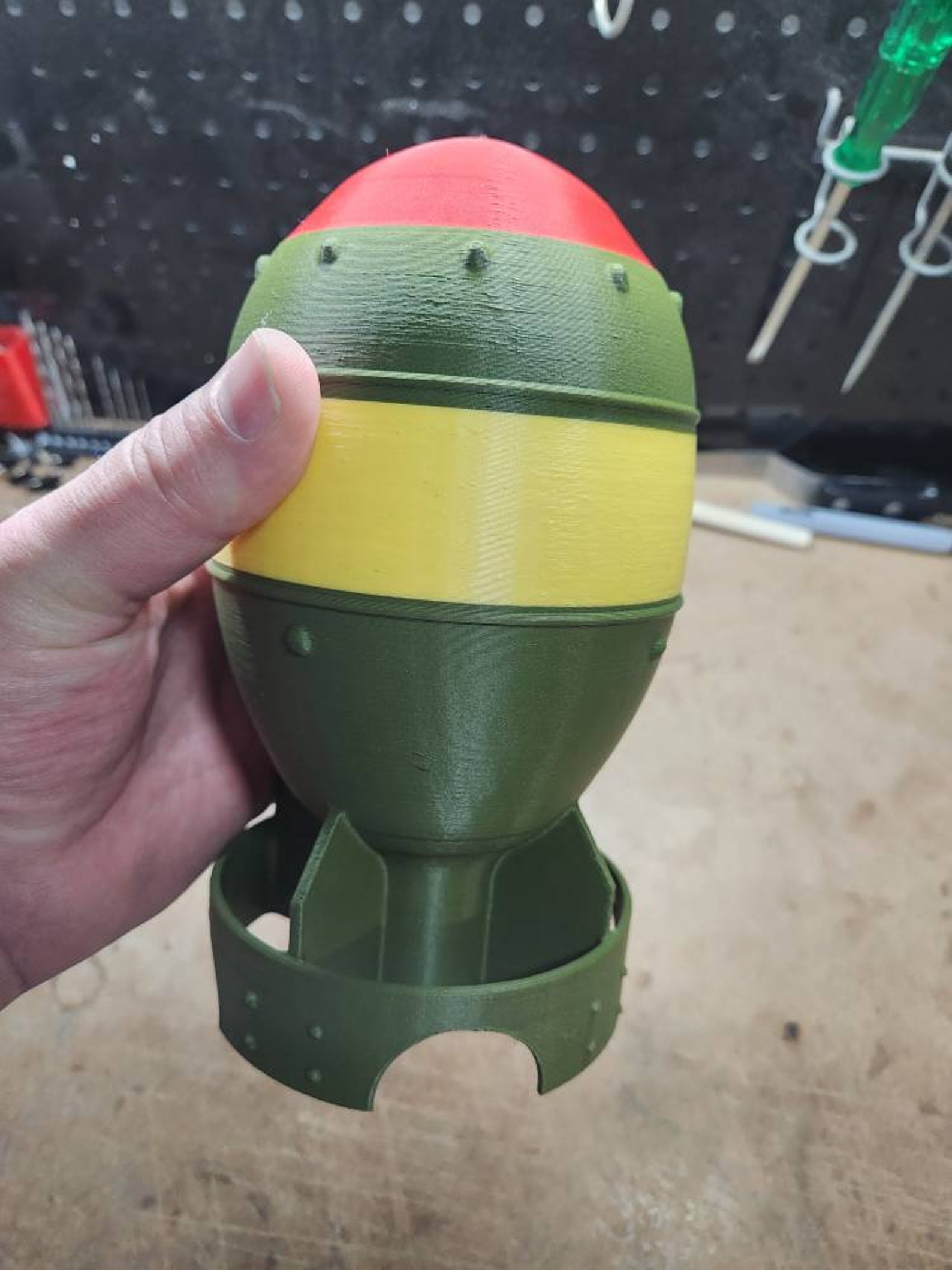 Mini Nuke 3d Printed Room Decor Office Desktop - Etsy